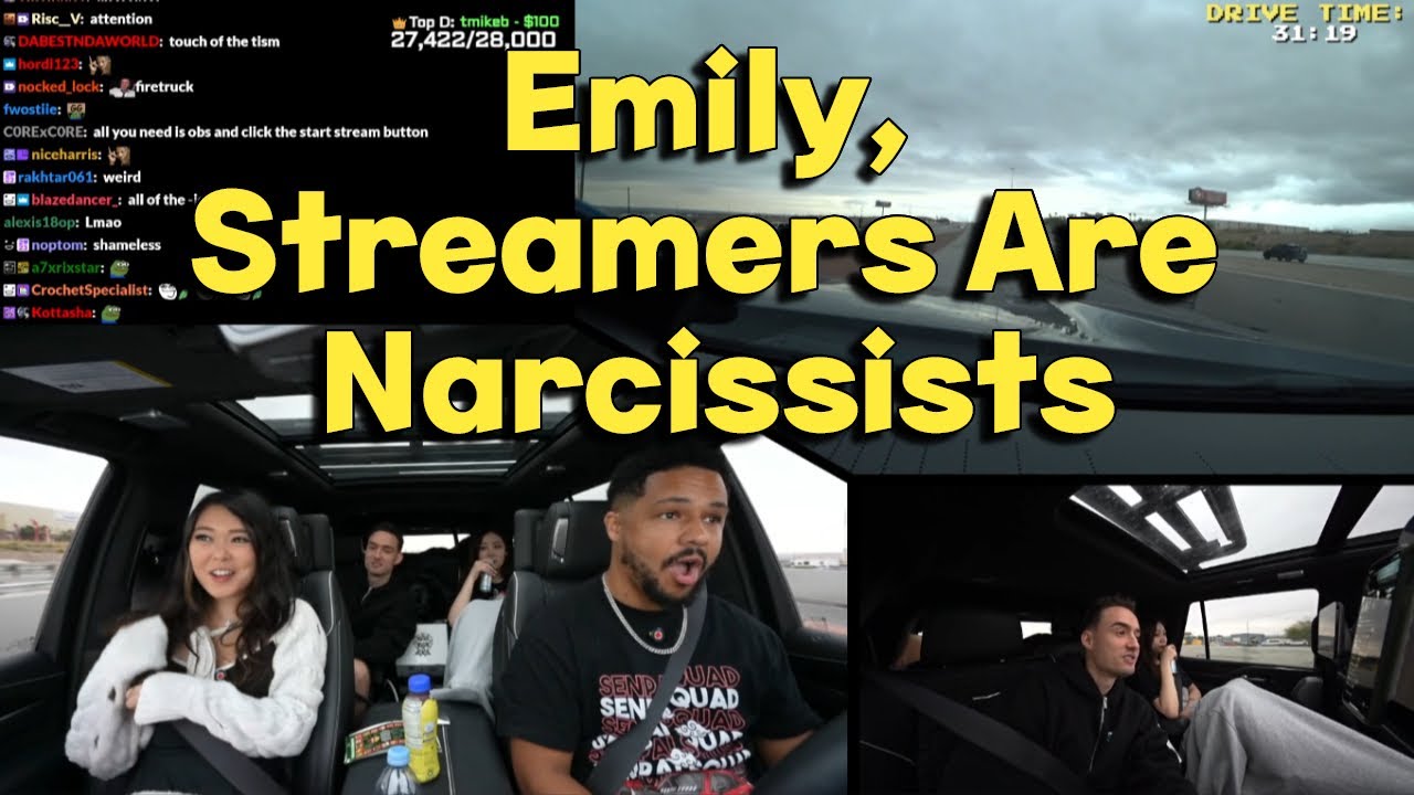 Emily: To Be a Streamer, You Have to Be Narcissistic! - YouTube