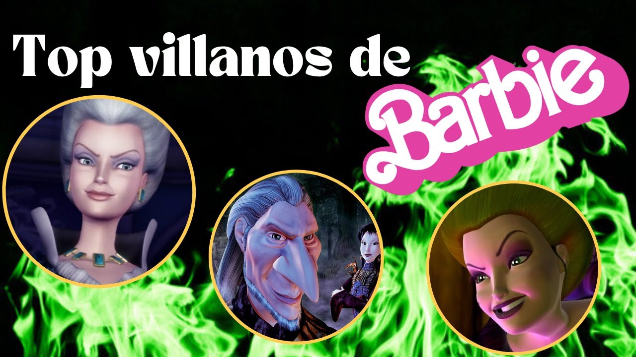 Top villanos de Barbie (Tika está incluida) - YouTube