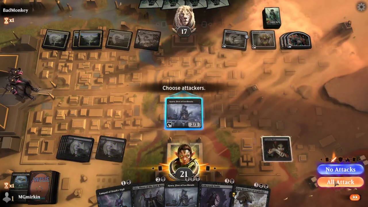 MTG: Arena -- Black Infinite Damage Combo Deck [Exquisite Blood + Vito ...