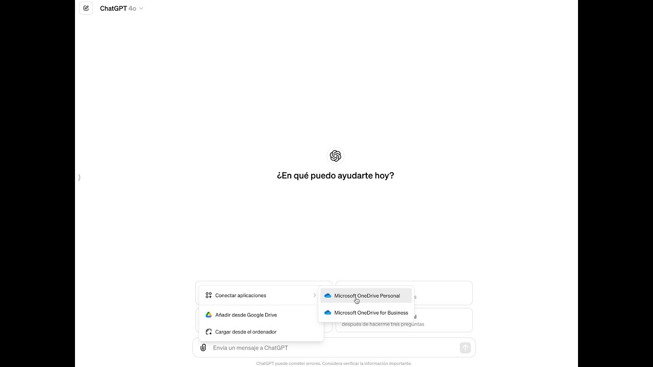 Chat GPT-4o ahora enlaza con documentos de Google Drive - YouTube