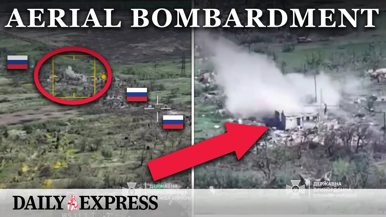Ukraine war: Russian positions bombarded by aerial assault in Donetsk ...