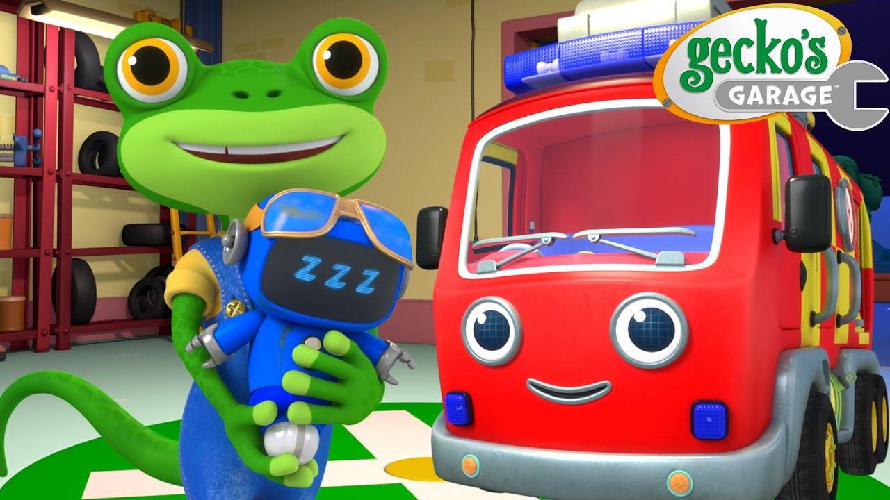 Bedtime Emergency | Gecko's Garage | Cars & Truck Videos for Kids - YouTube
