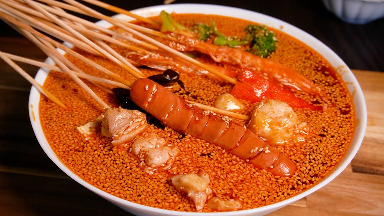 Bo Bo Chicken (钵钵鸡) | Bowl Chicken | Sichuan Spicy Chicken - YouTube