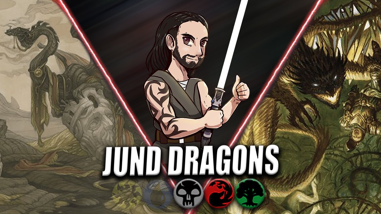 Jund Dragons MTG Arena Standard WOE - YouTube
