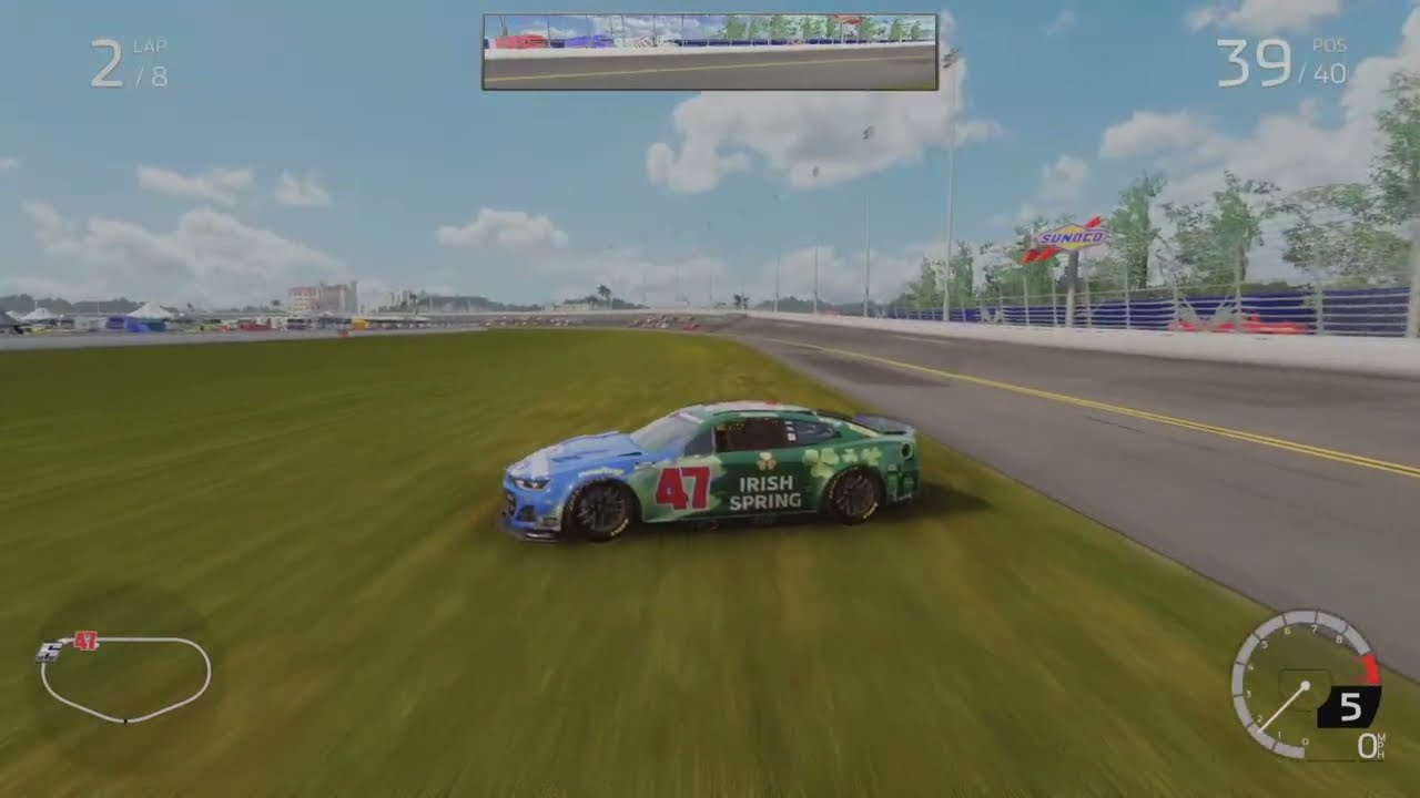 NASCAR Heat 5 NextGen Blowover 2 - YouTube