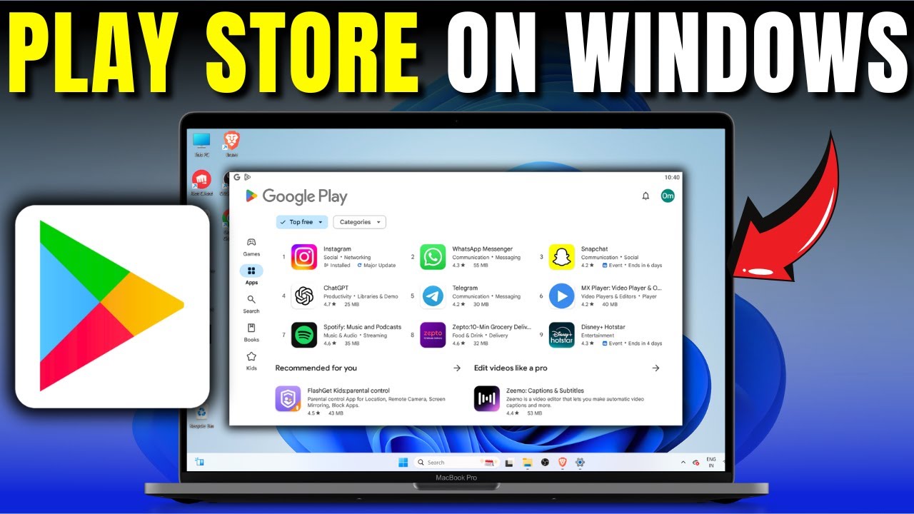 How to Install Google Play Store Beta on Windows - YouTube