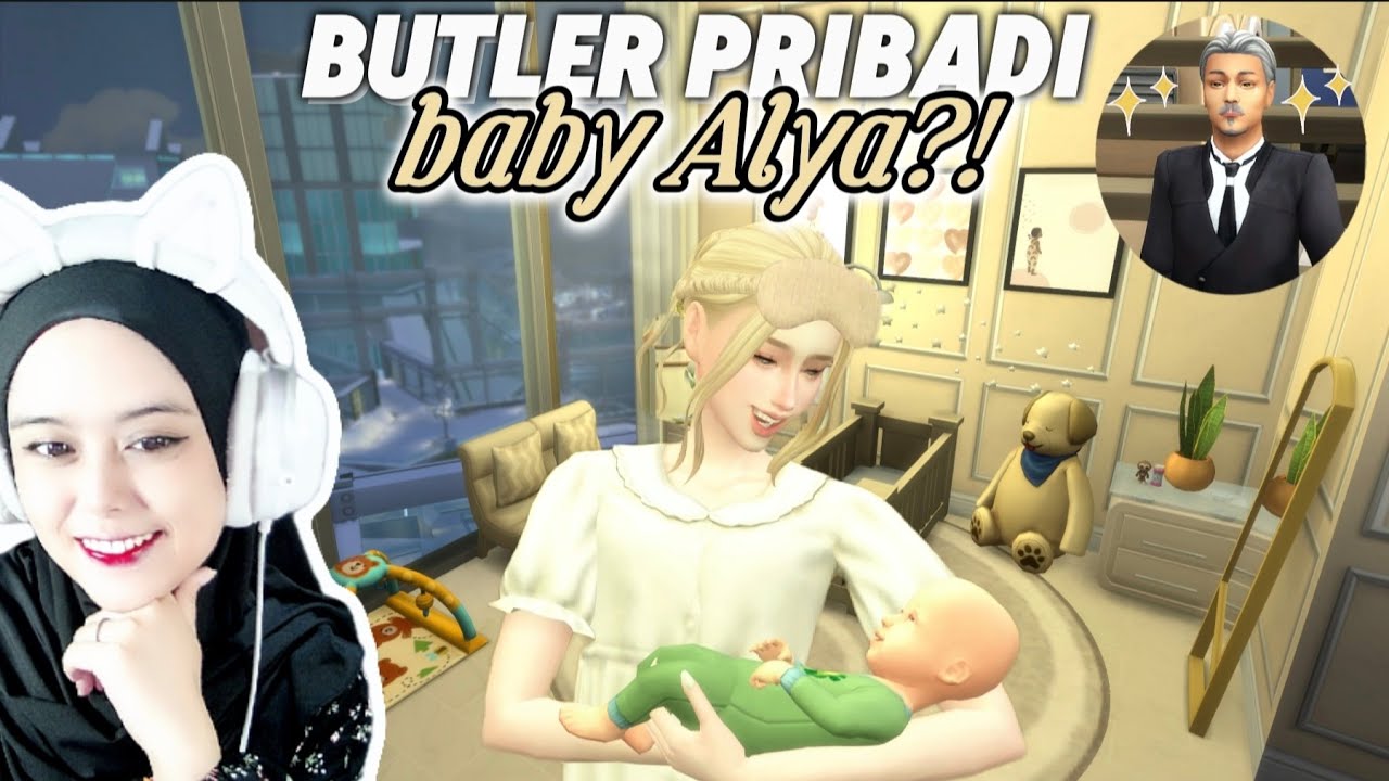 KAMAR AESTHETIC BABY ALYA & SEWA BUTLER 🤵🏼‍♂️ | EP. 23 ARINI SERIES ...