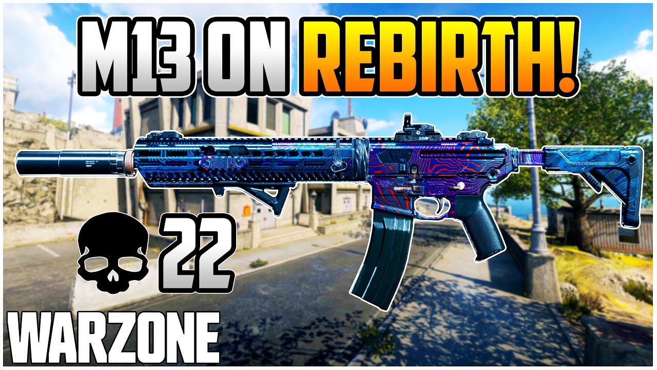 The BEST M13 Loadout Goes INSANE On Rebirth Island Warzone Season 3 ...