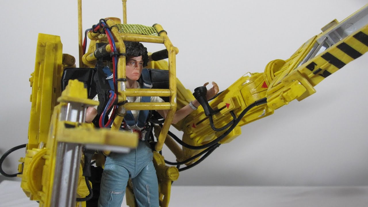 NECA Aliens Power Loader P-5000 Deluxe Vehicle - YouTube
