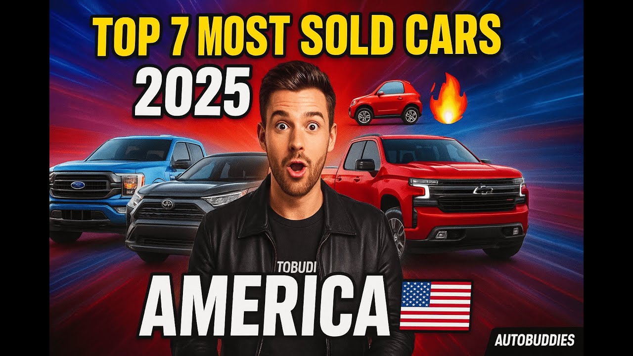 Top 7 Most Sold Cars in America 2025 | Best Selling Vehicles in the U.S ...