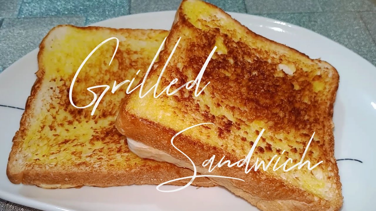 How to make Easy Grilled Cheese Sandwich.. / Using Frying Pan - YouTube