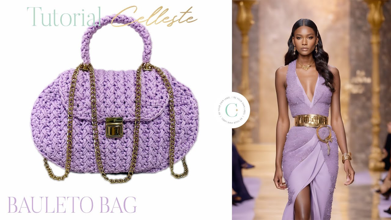 CROCHET TRUNK BAG (ΠΛΕΚΤΗ ΤΣΑΝΤΑ ΜΠΑΟΥΛΕΤΟ) - YouTube