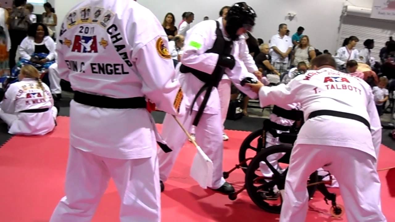 ATA Texas Classic sparring finals - jacob gorman v Big jake - YouTube