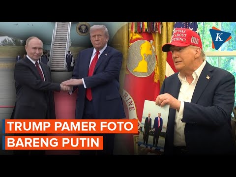 Pamer Foto Kiriman dari Putin, Trump: Akan Saya Tandatangani...