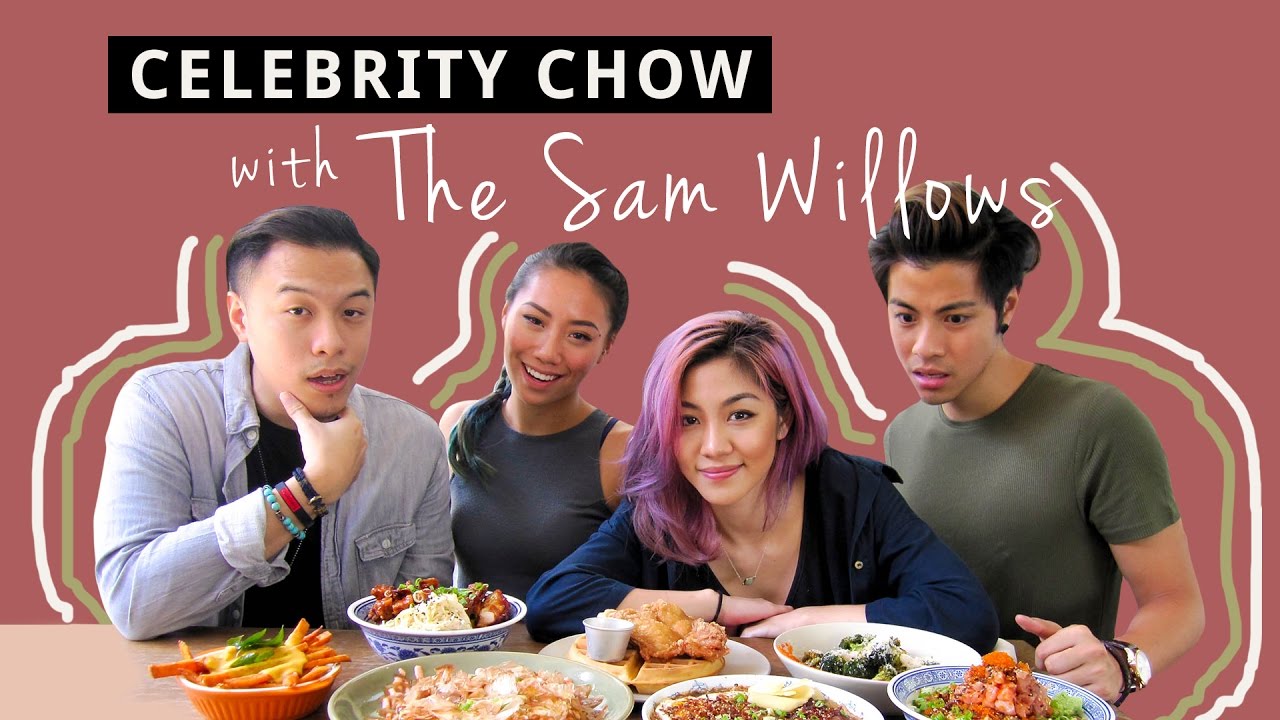 Celebrity Chow with The Sam Willows - YouTube
