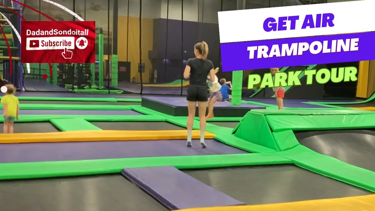 Join us on a Tour of one of favorite Trampoline Parks! GET AIR! - YouTube
