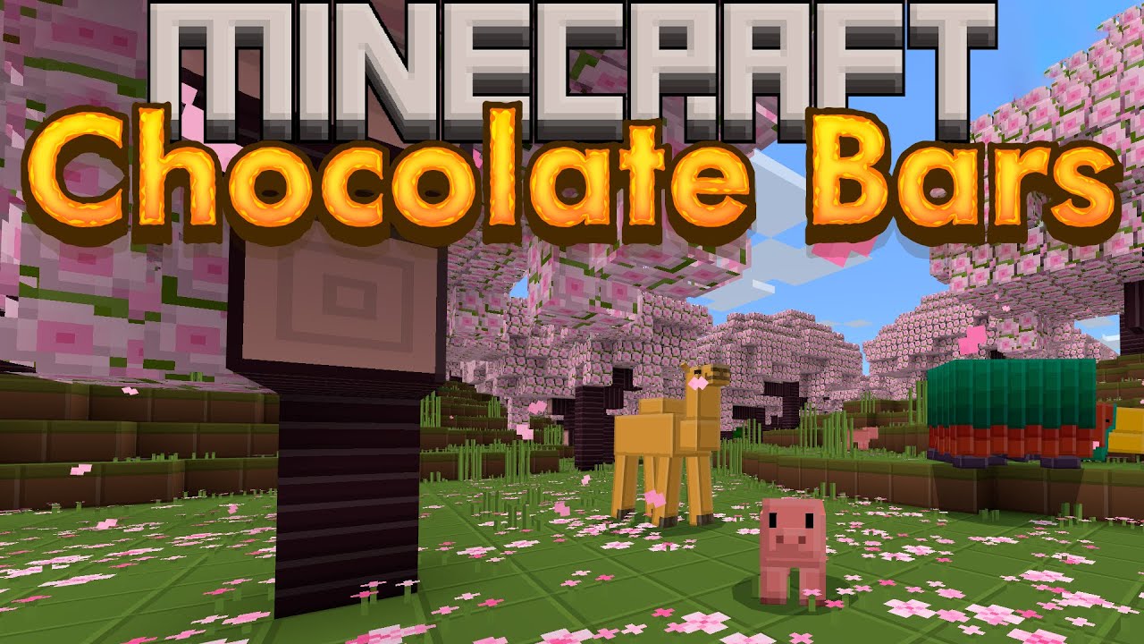 Texture Pack 'Chocolate Bars' [ 16x16 ] | Minecraft Bedrock ( 1.20 ...