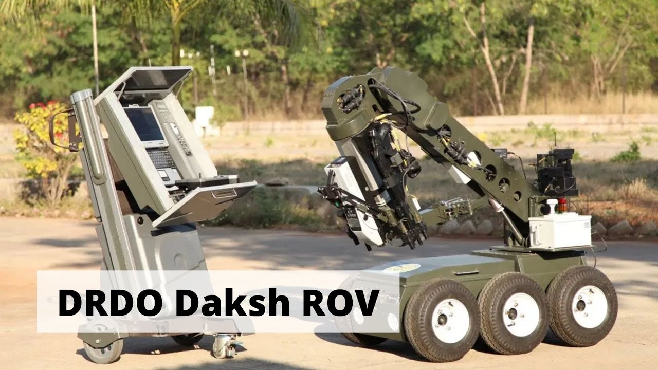 DRDO Daksh ROV In Detail | in English - YouTube