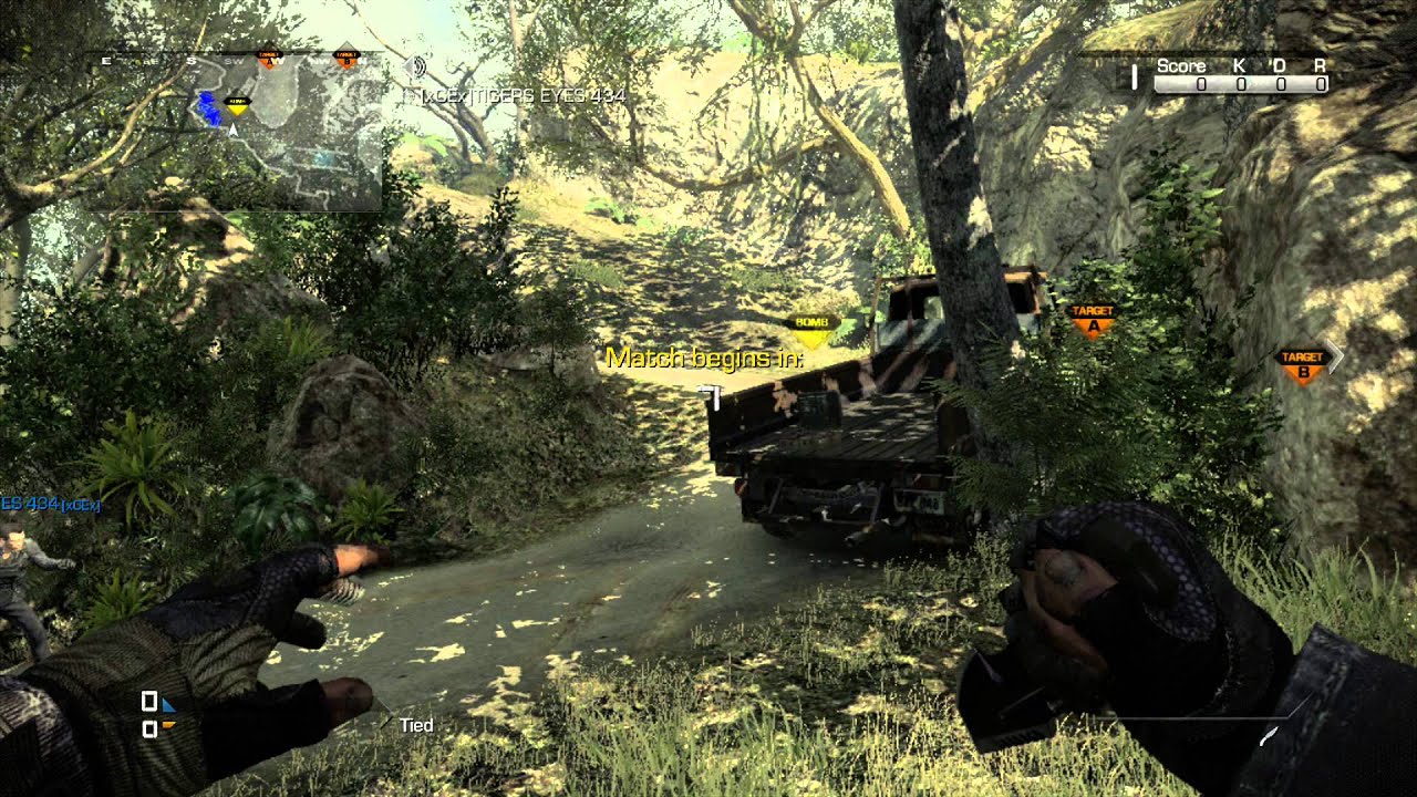 "Donald Duck" COD Ghost Gameplay w/ Knives - YouTube
