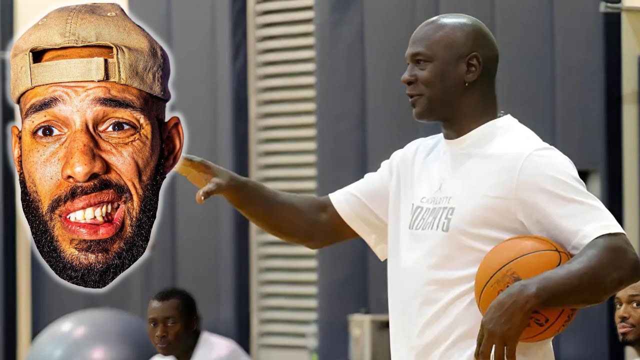 Michael Jordan teaching his secret moves! - YouTube