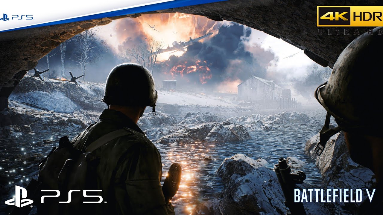 (PS5) Battlefield 5 Gameplay [4K HDR 60fps] Ultra Graphics - По зову ...