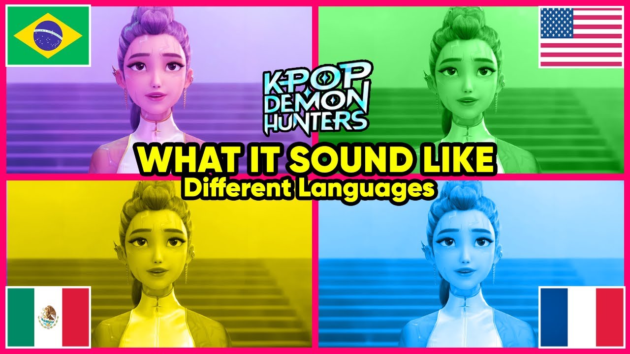 The Song What It Sounds Like & Golden in Different Languages ~ KPOP ...