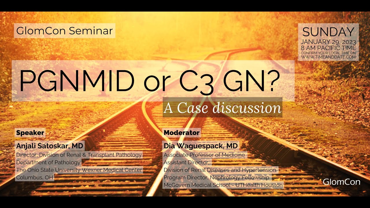 PGNMID or C3 GN? - Case discussion - YouTube