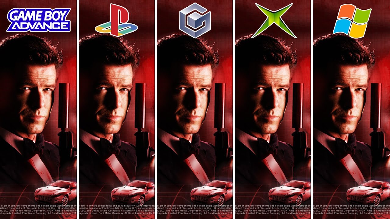 James Bond 007 Nightfire (2002) GBA vs PS2 vs GameCube vs XBOX vs PC ...