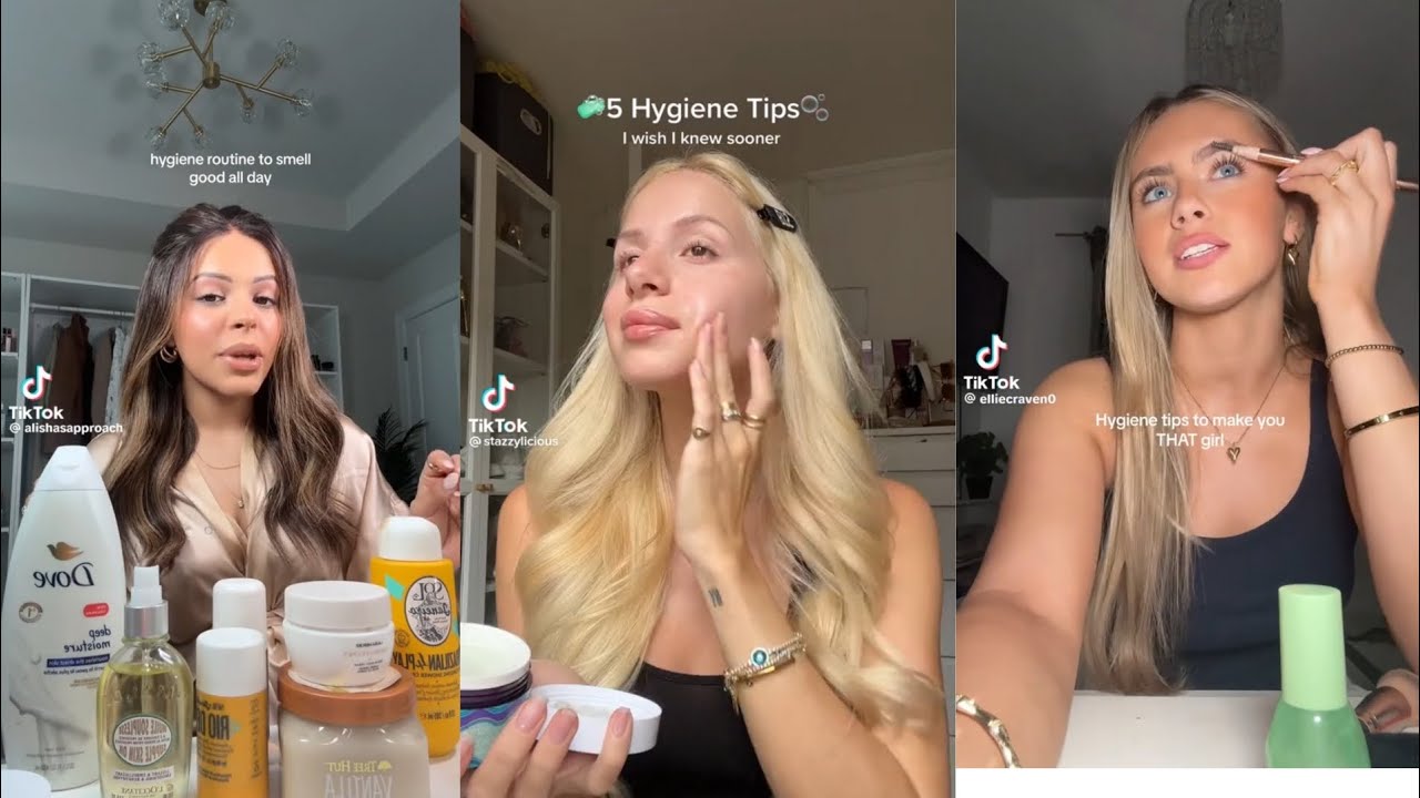 🦢Hygiene routine + tips🦢- TikTok compilaton - YouTube