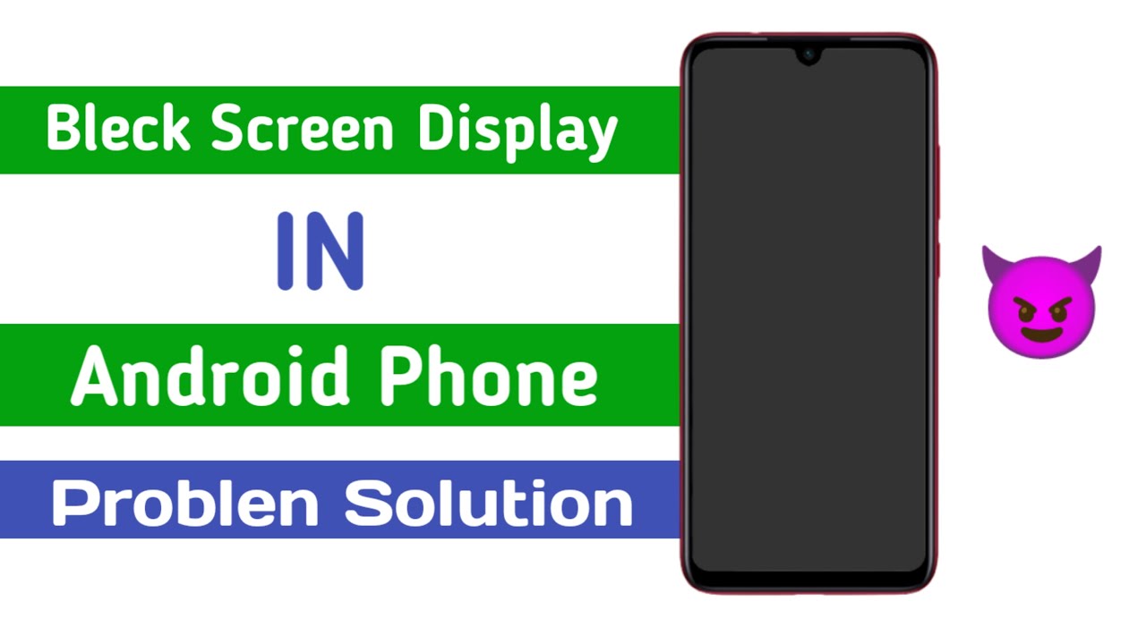 Realme oppo Black Screen Display problem solutions | How to fix Black ...