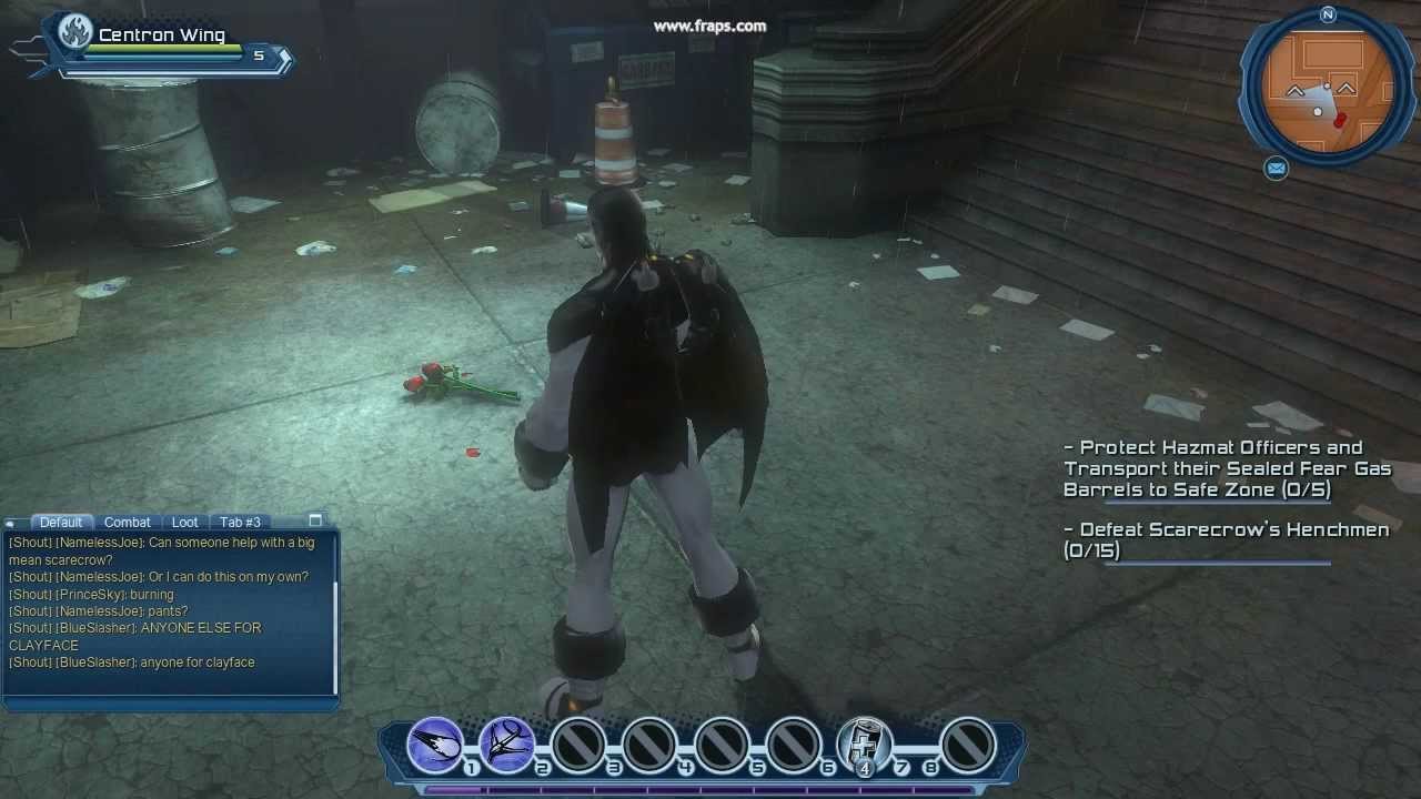 Wayne Memorial in Crime Alley - DC Universe Online "Tribute" [HD] - YouTube
