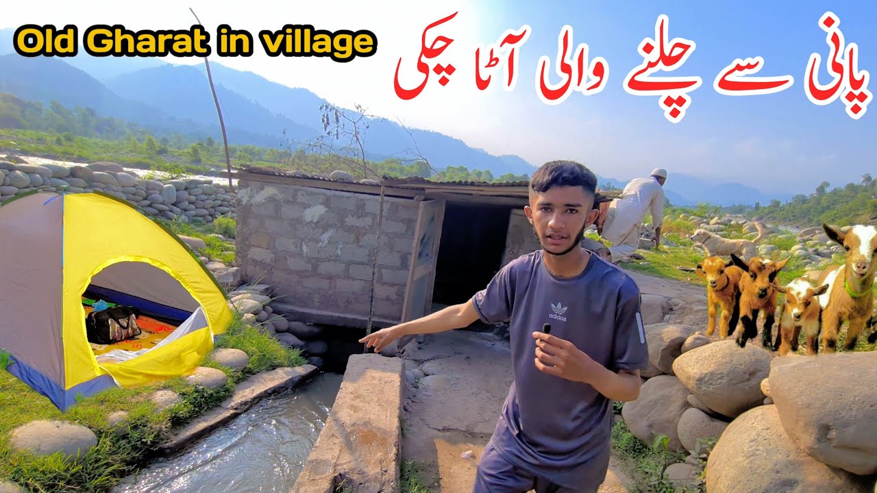 Old Water Flour Mill in Darr village || Gharat Ara Chaki || Near poonch ...