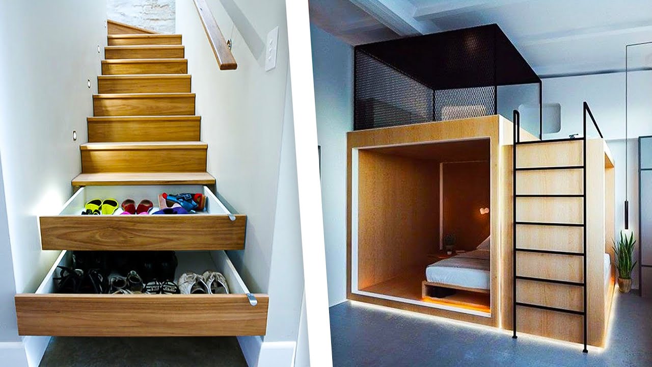 7 UNBELIEVABLE Bedroom And Space Saving Furniture for small SPACES ...
