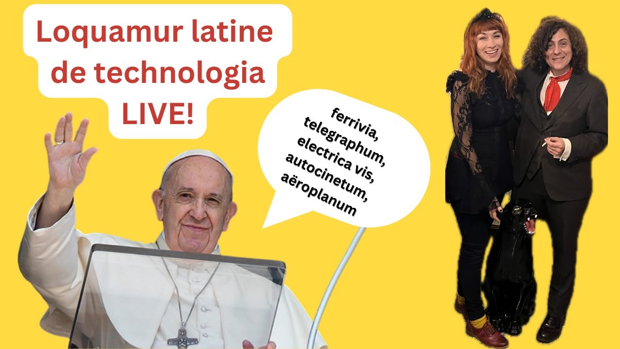LIVE: Latin conversation & reading! Modern Latin with the Pope! @RVMAK ...