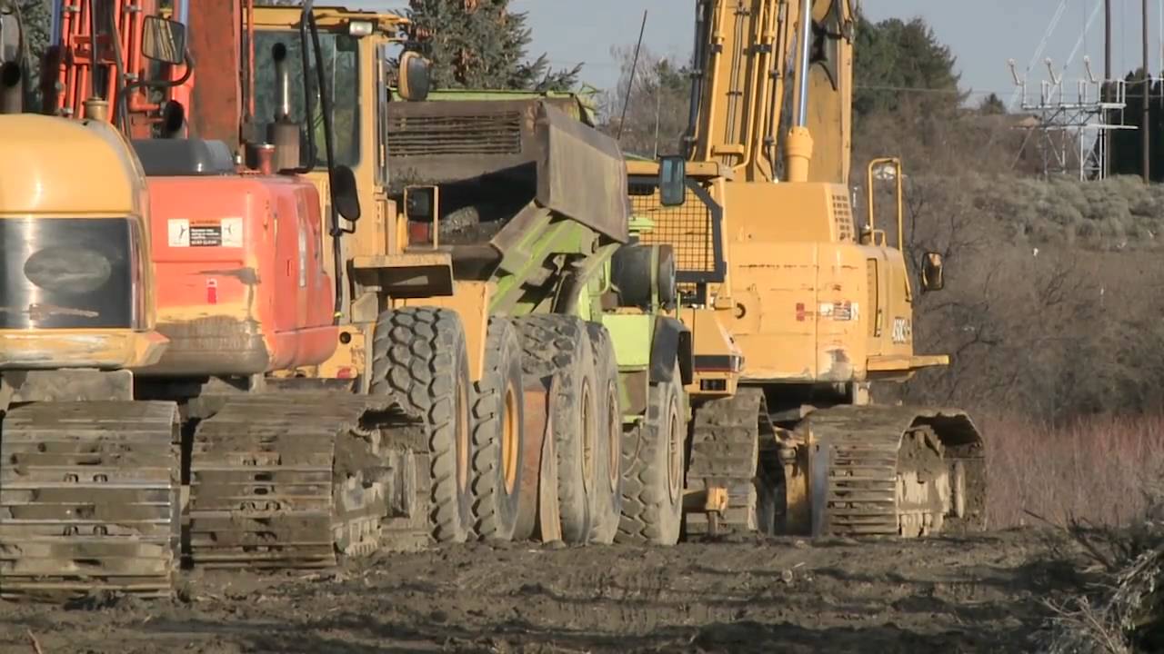 Amon Basin Preserve Sewer Line - YouTube