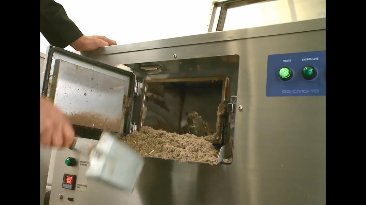 TMK Fully Automatic Organic Food Waste Composting Machine - YouTube