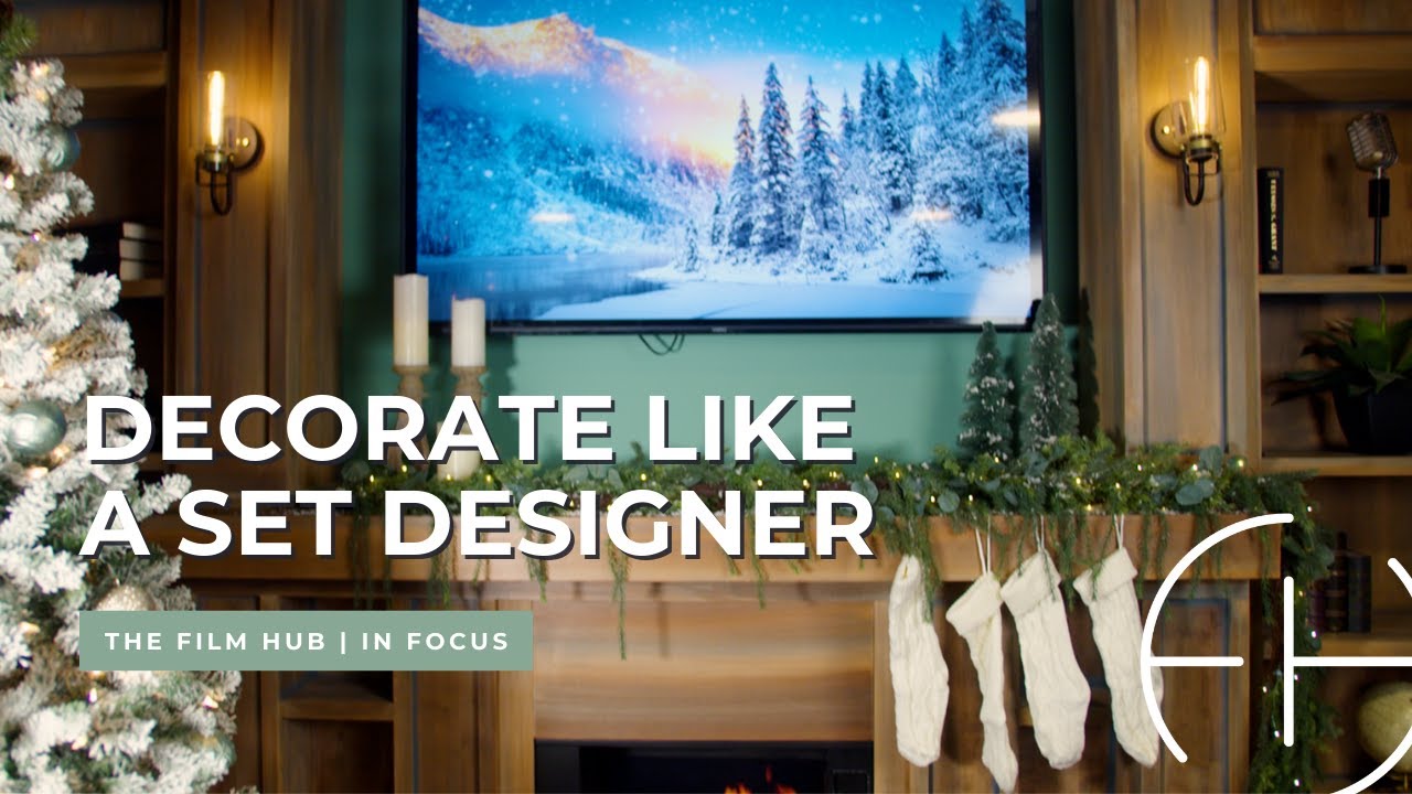 How To Decorate Your Home Like A Set Designer This Holiday Season - YouTube