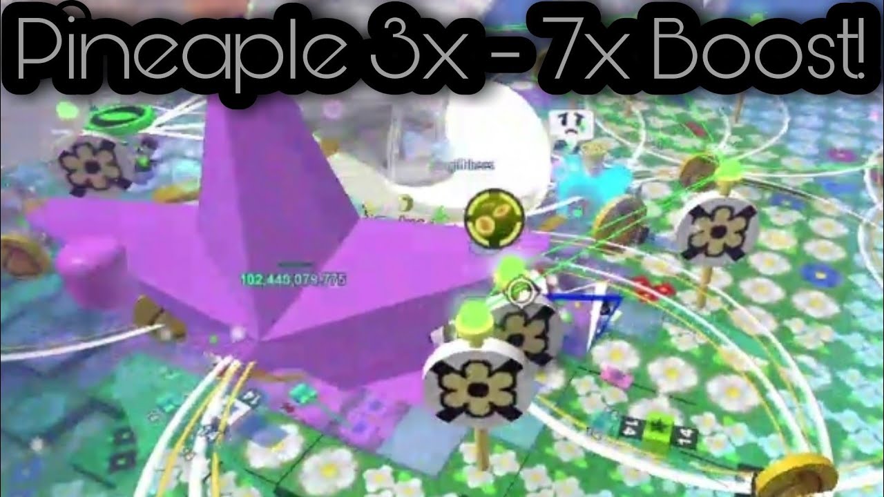 Pineapple Boost! 7x - 3x (VERY OP Boost + Big Star) - YouTube