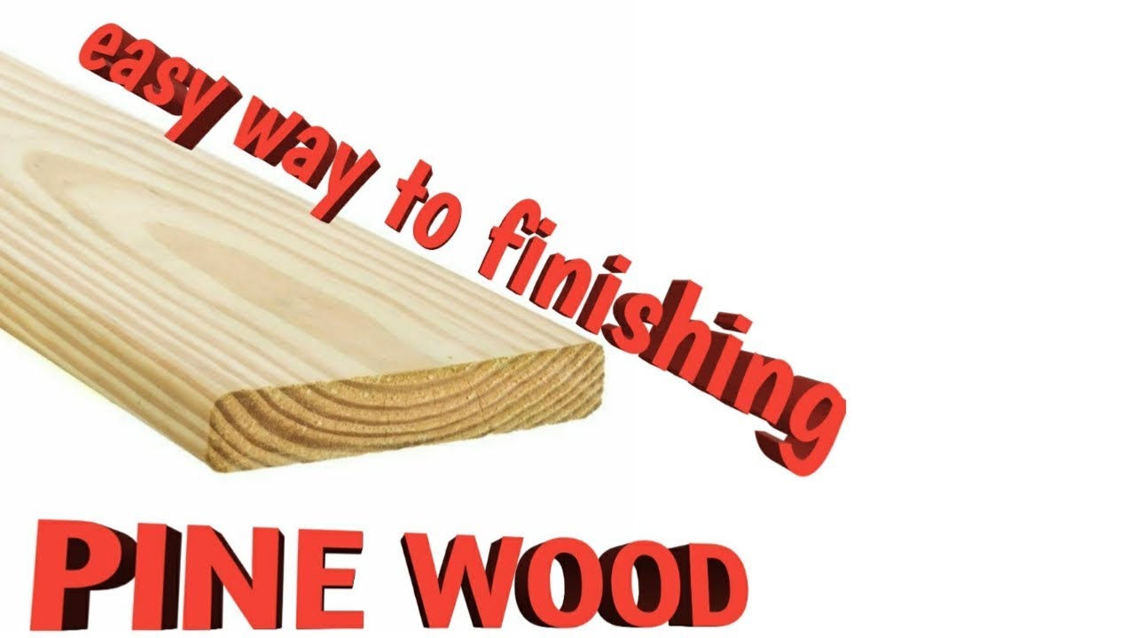 Cara finishing kayu pinus/jati belanda - YouTube