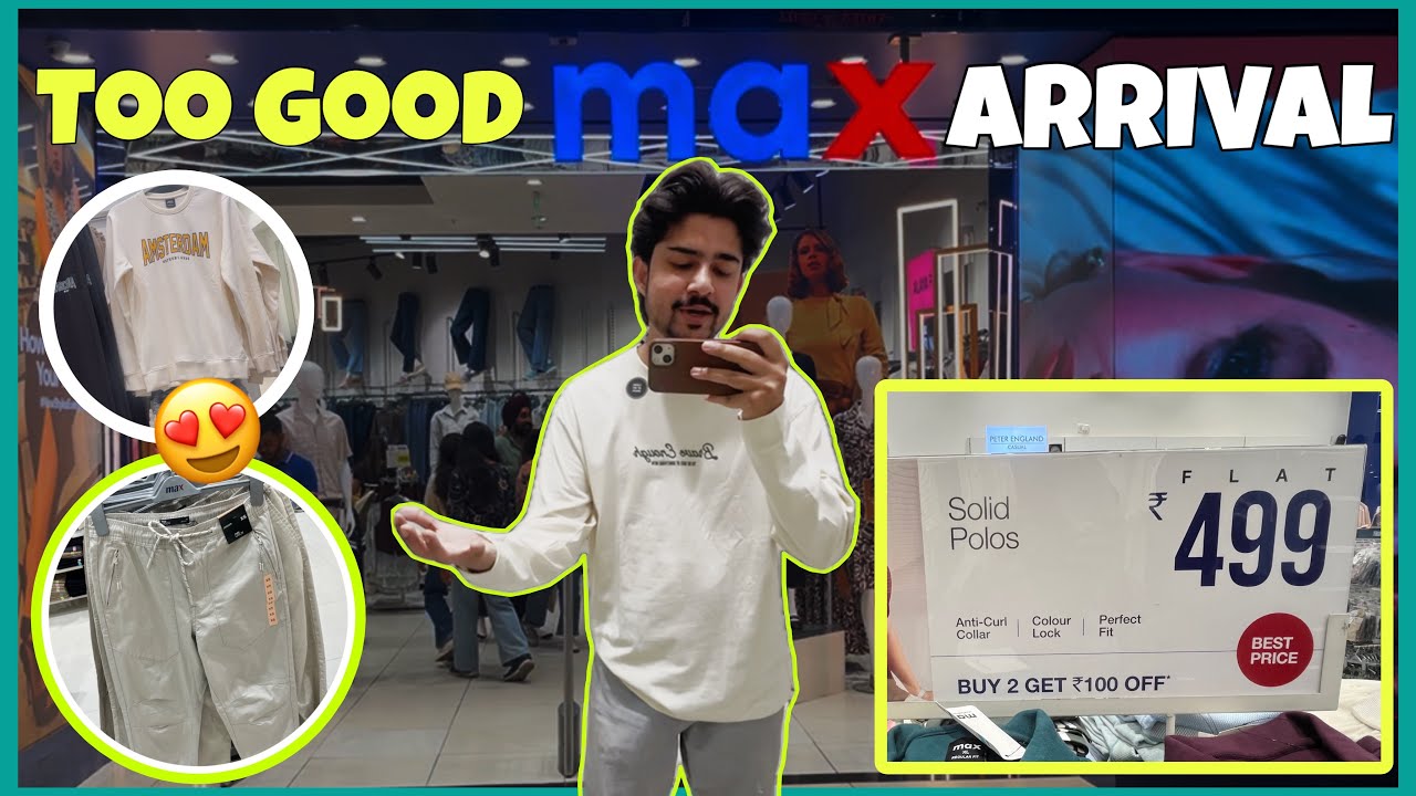 max latest collection mens and offers | max collection today | max ...