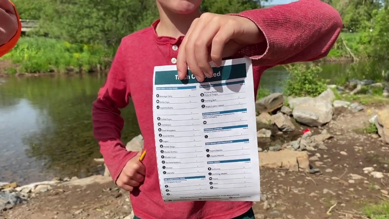 Shoreline Cleanup - Weekly Watershed Walk June 10 2020 - YouTube