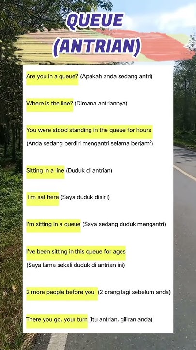 QUEUE (ANTRIAN) - YouTube