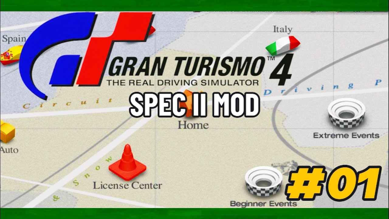 Gran Turismo 4 Spec II Mod #01 - PCSX2 - YouTube
