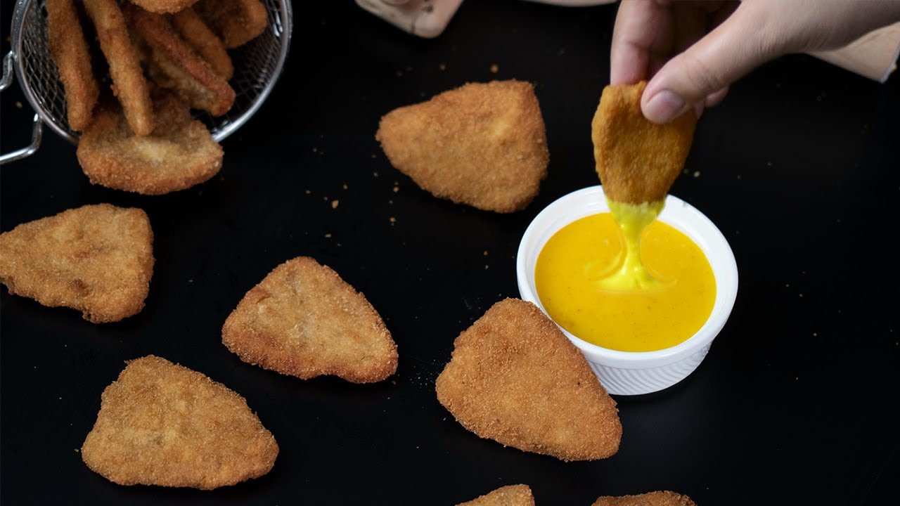 Crispy chicken triangle recipe | Chicken Chips | Nuggets Alternative ...