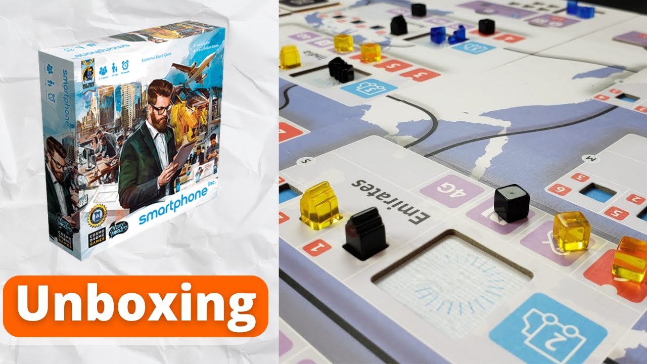 SMARTPHONE INC. | Board Game Unboxing - YouTube
