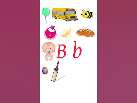 Letter B-Phonic Sounds- Jolly Phonics|Learn Phonics Song for Children ...