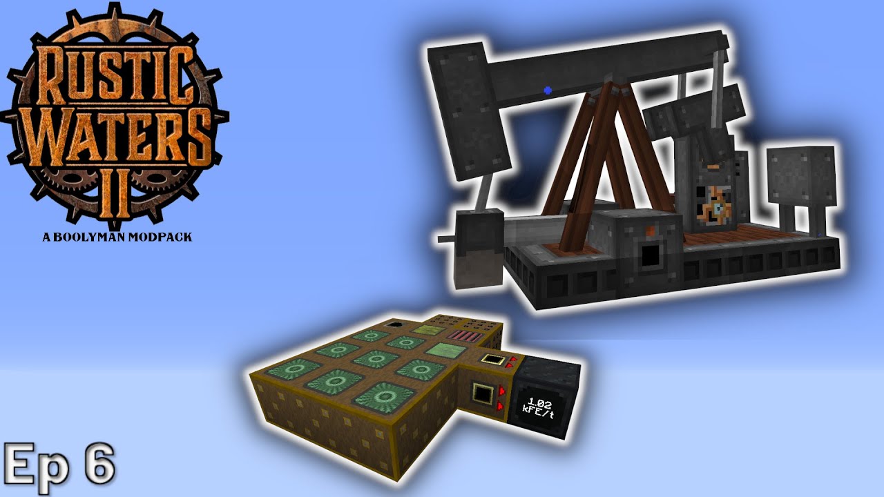 Minecraft - Rustic Waters 2 - Ep 6 - YouTube