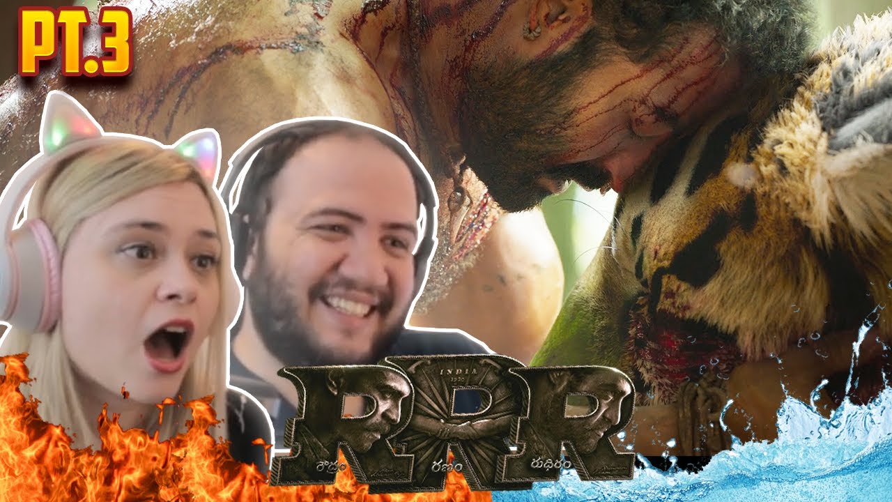 Komaram Bheem Water Intro Scene Reaction | RRR Movie Reaction Part 3 ...