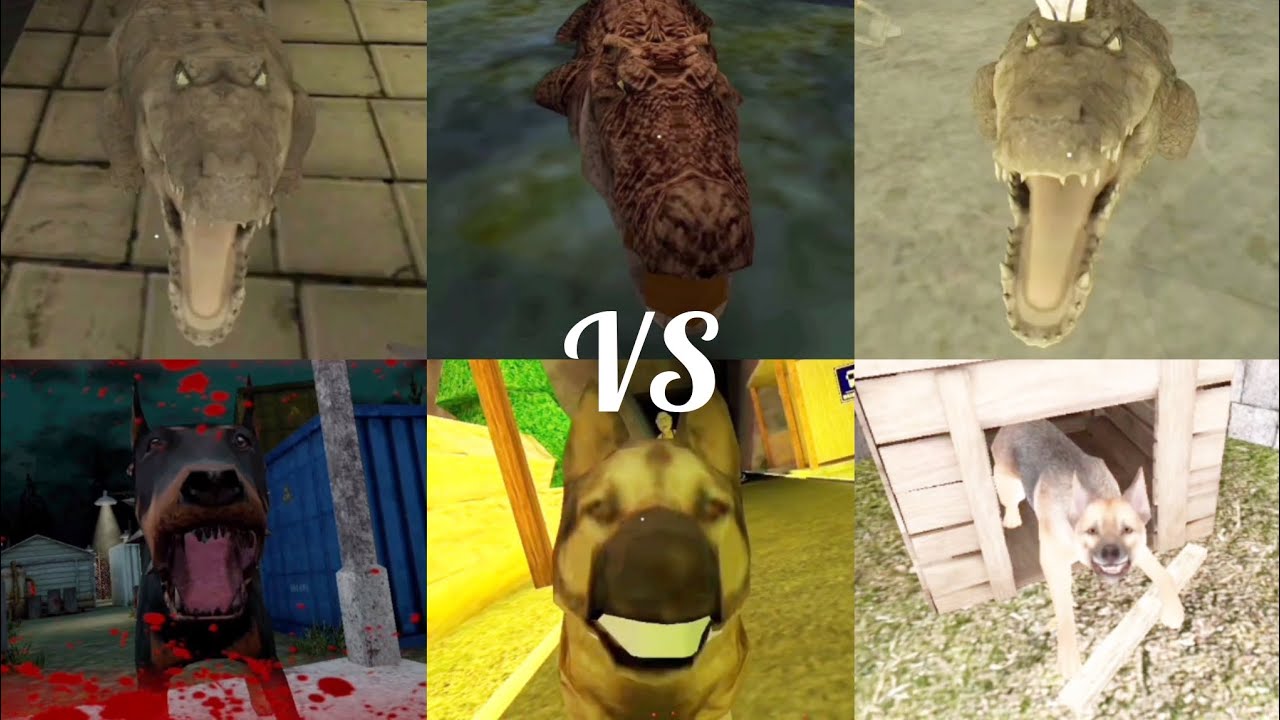 Horror & Creepy Pets #3 | Dogs VS Crocodiles - YouTube