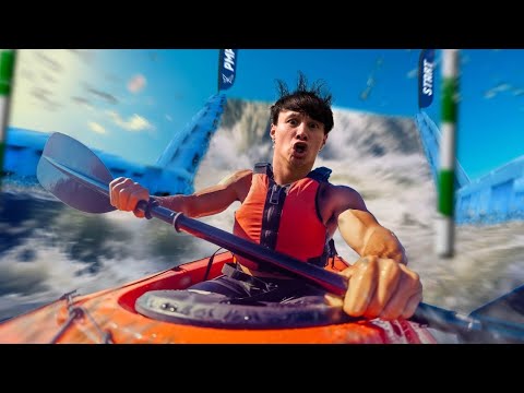 J'ai Tenté de Descendre le Bassin des Jeux Olympiques de KAYAK Sans Expérience...